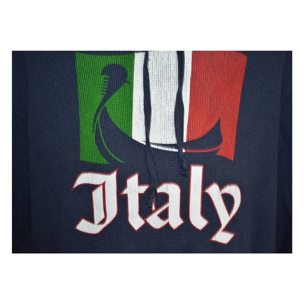 Disney | Shirts | Walt Disney World Italy Epcot Thermal Hoodie | Poshmark